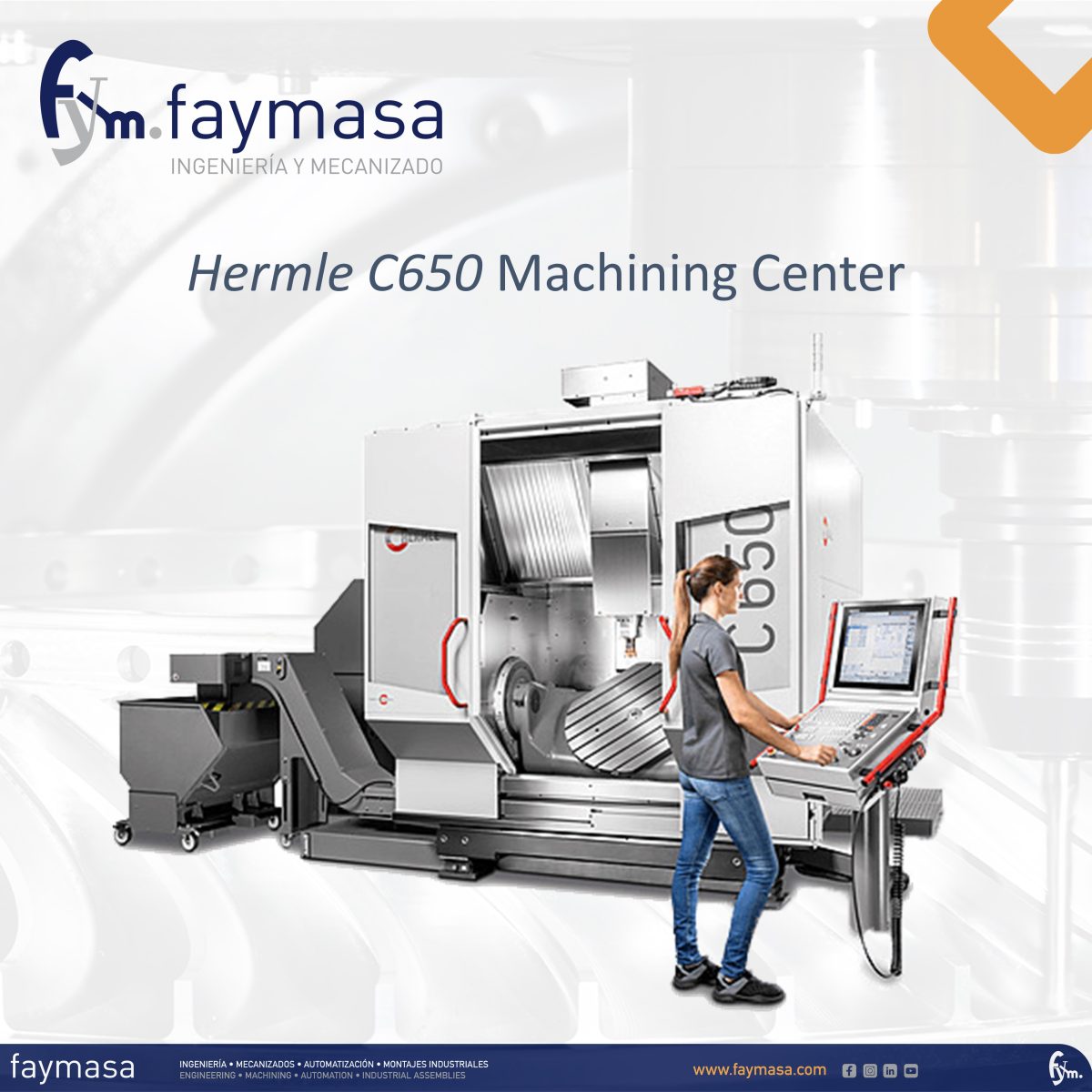 ¡Impulsando la innovación! - Ya llega el Centro de Mecanizado Hermle ...